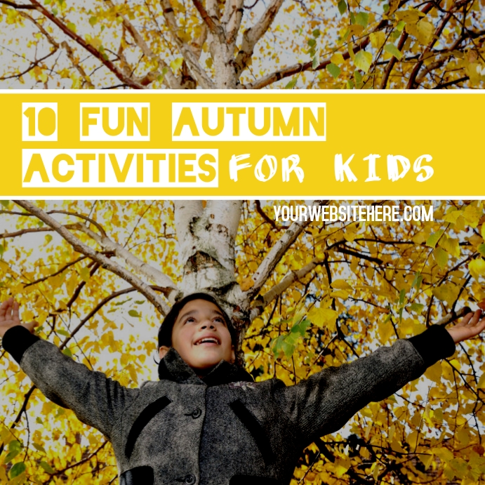 Autumn Blog Post Template | PosterMyWall