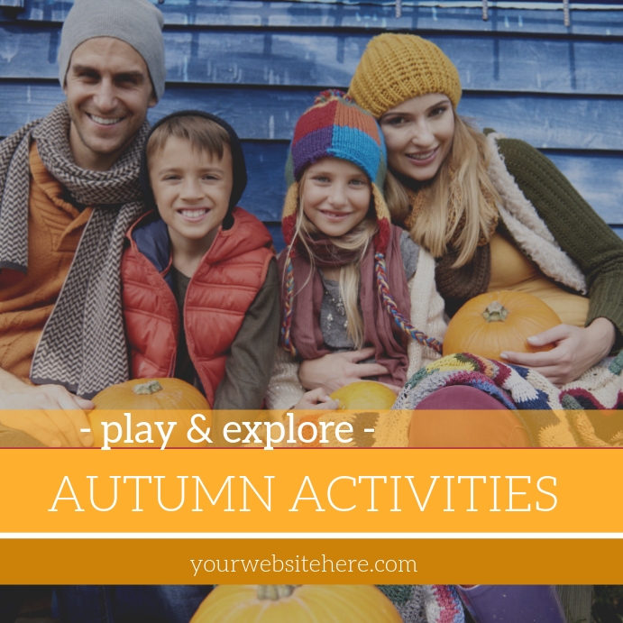 Autumn Blog Post Template | PosterMyWall