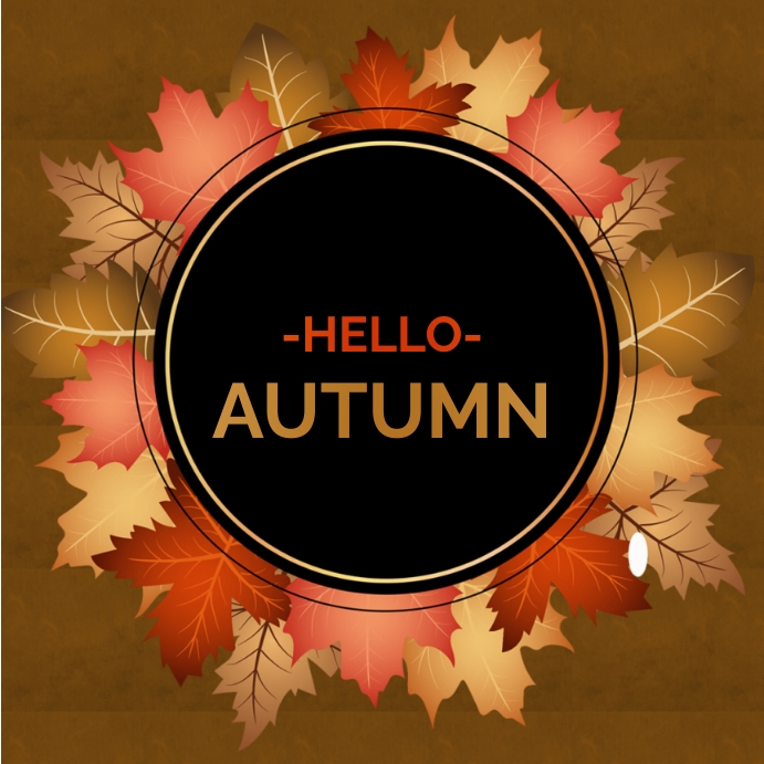 Autumn card instagram post (1) Template | PosterMyWall