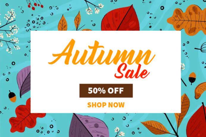 Autumn Ad Post Template | PosterMyWall