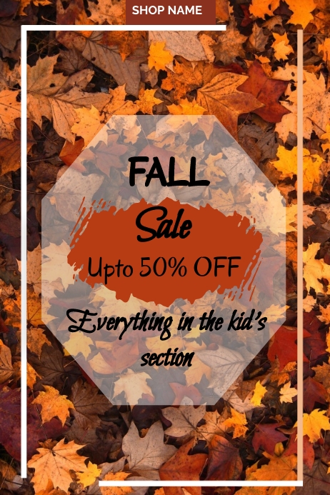 Autumn Template | PosterMyWall