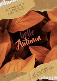 Autumn Template | PosterMyWall