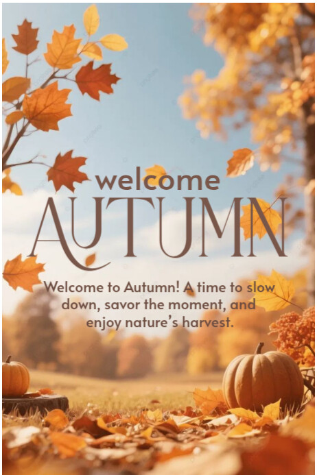 Autumn Template | PosterMyWall