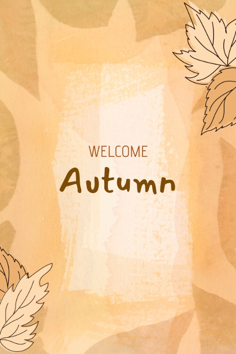 Autumn Template | PosterMyWall