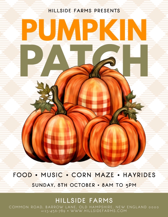 Autumn Template | PosterMyWall