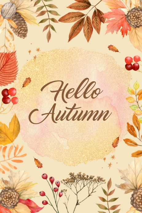 Autumn Template | PosterMyWall