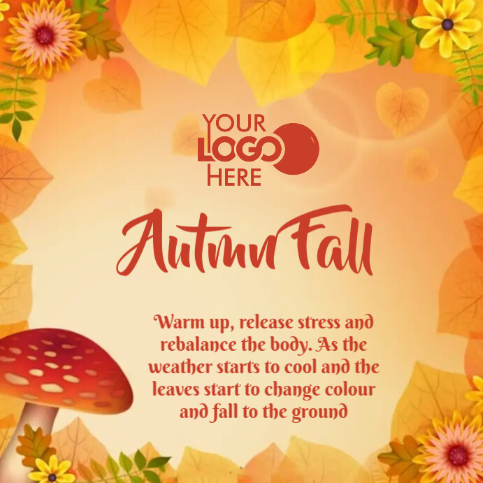 autumn Template | PosterMyWall