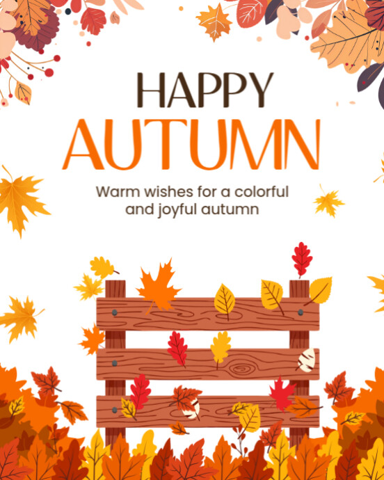 autumn Template | PosterMyWall