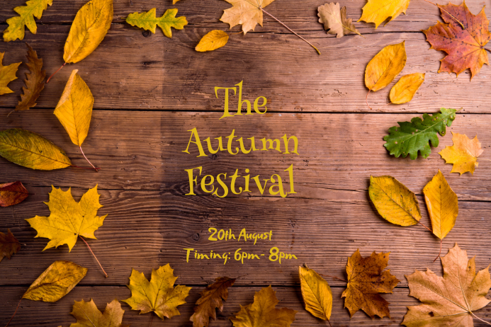 Autumn/ fall Template | PosterMyWall