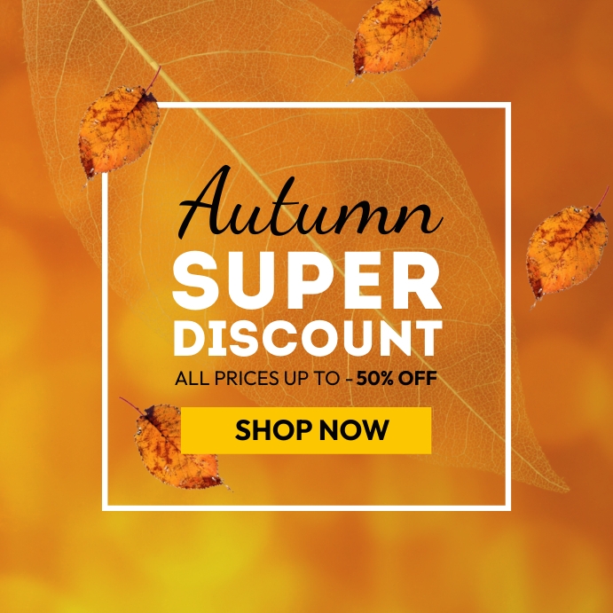 Autumn Template | PosterMyWall