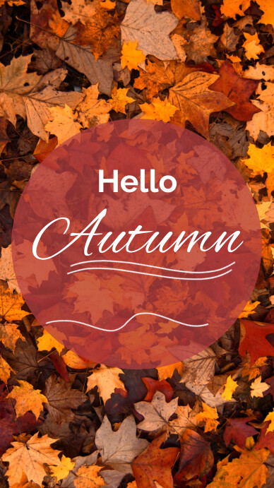 Autumn Template | PosterMyWall