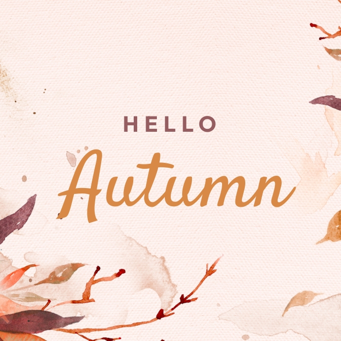 Autumn Template | PosterMyWall