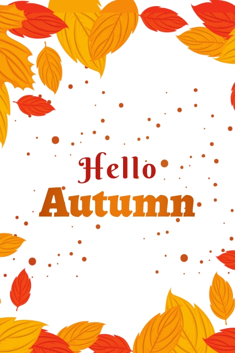 Autumn Template | PosterMyWall