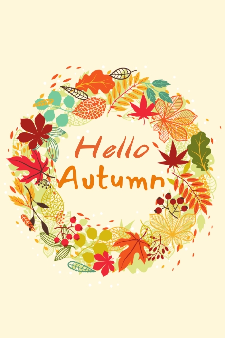Autumn Template | PosterMyWall