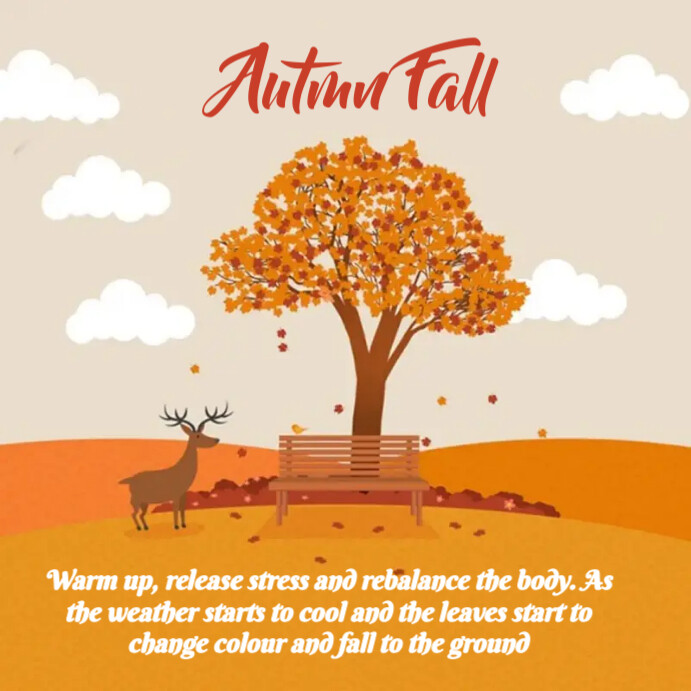 autumn Template | PosterMyWall