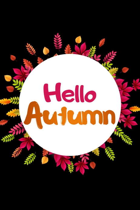 Autumn Template | PosterMyWall