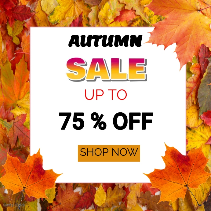 autumn Template | PosterMyWall