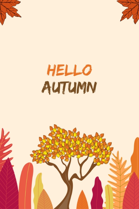 Autumn Template | PosterMyWall
