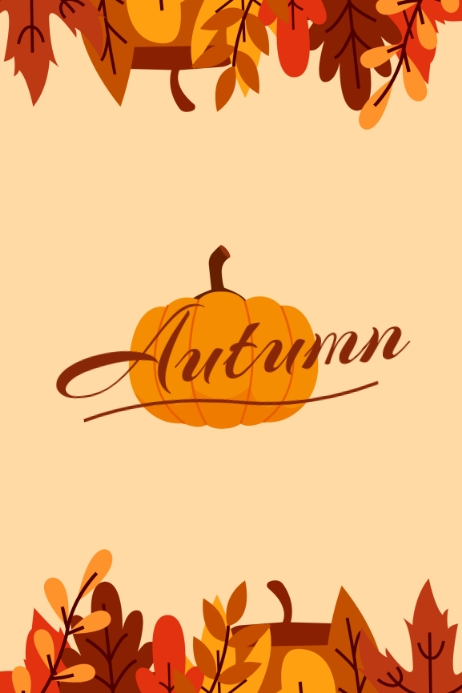 AUTUMN Template | PosterMyWall