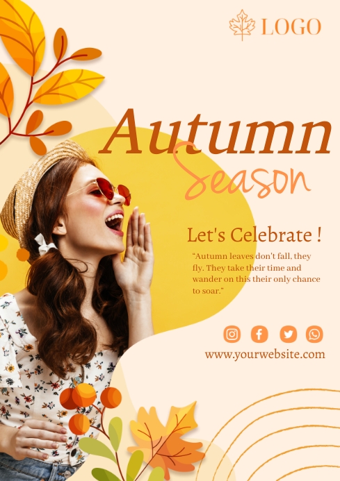 Autumn Template | PosterMyWall