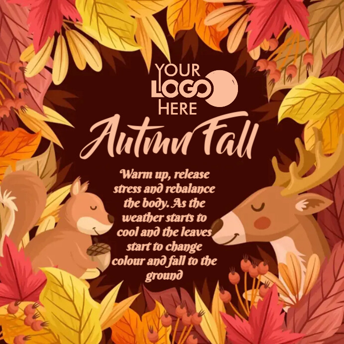 autumn Template | PosterMyWall