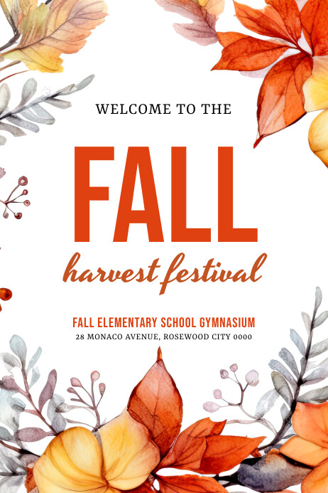 Autumn Template | PosterMyWall