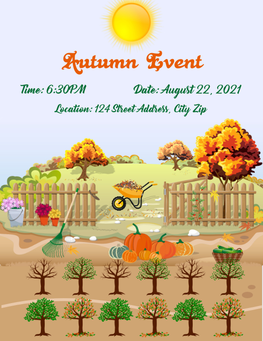 Autumn Event Template | PosterMyWall