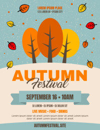 AUTUMN EVENT POSTER Template | PosterMyWall