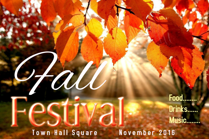 Autumn Event Template | PosterMyWall