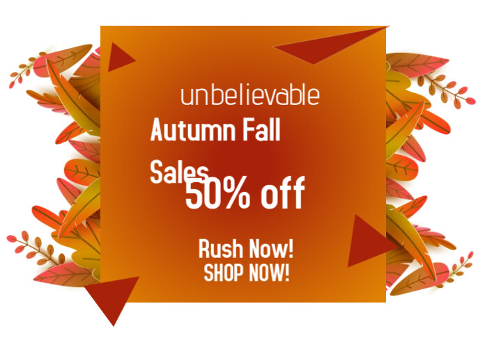 Autumn fall 4 Template | PosterMyWall