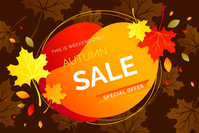 autumn fall Template | PosterMyWall