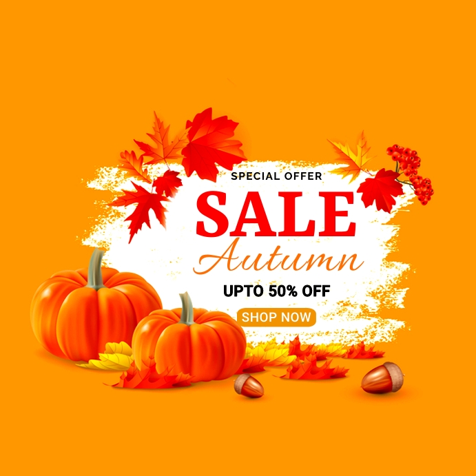 autumn fall Template | PosterMyWall