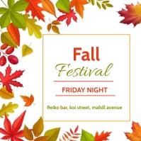 Fall Festival Instagram Post Template | PosterMyWall