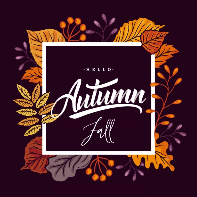 autumn fall Template | PosterMyWall