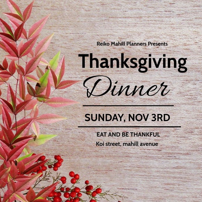 autumn/fall Template | PosterMyWall