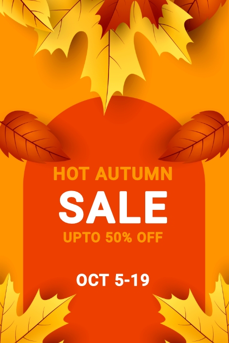 autumn fall Template | PosterMyWall