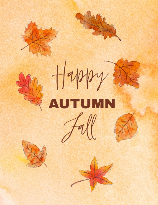 Copy of autumn fall | PosterMyWall