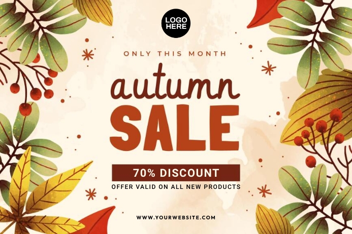 Autumn/Fall Template | PosterMyWall