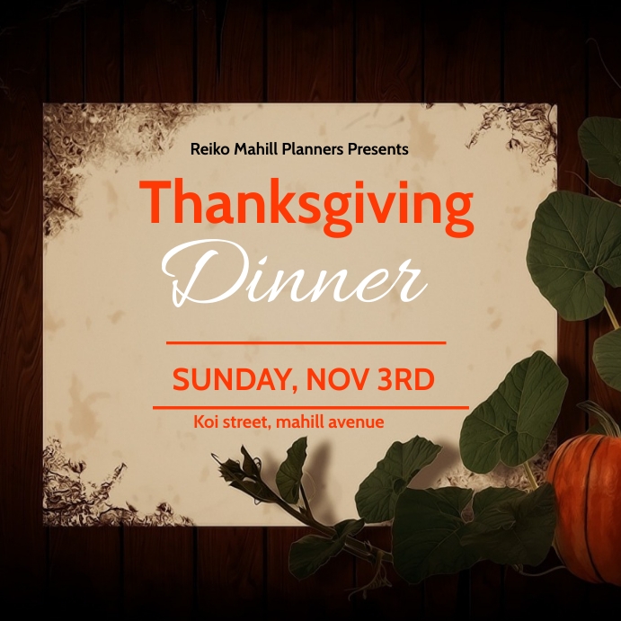 autumn/fall Template | PosterMyWall