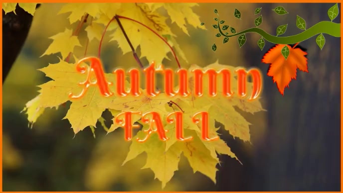 Autumn/fall Template | PosterMyWall