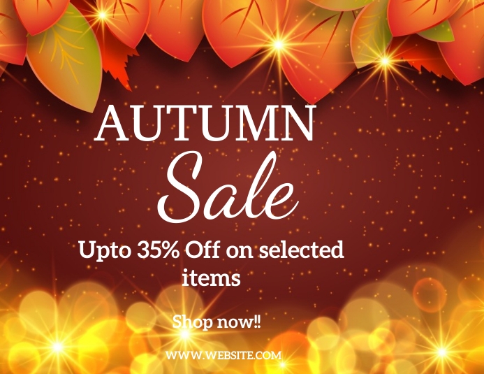 autumn/fall Template | PosterMyWall