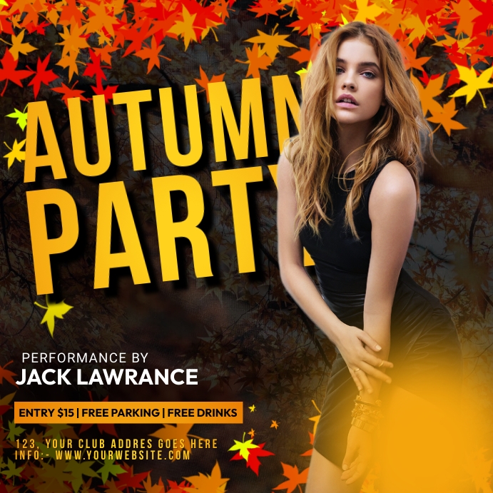 Autumn/Fall Template | PosterMyWall
