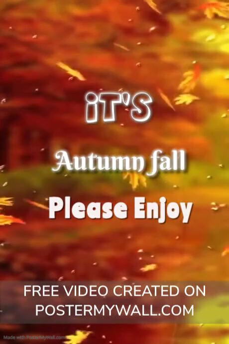 autumn fall Template | PosterMyWall