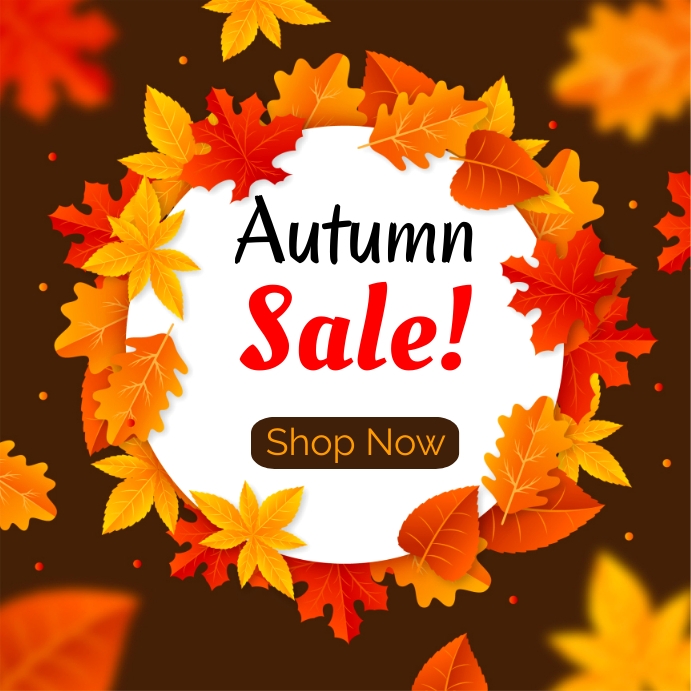 autumn fall Template | PosterMyWall