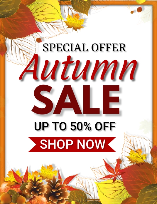 Autumn/fall Template | PosterMyWall