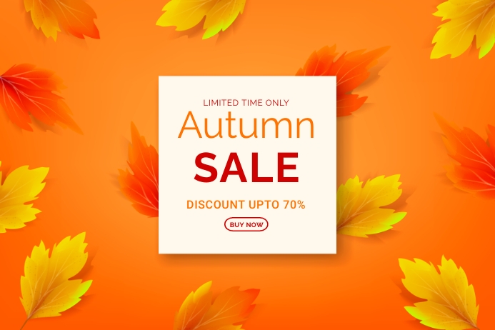 autumn fall Template | PosterMyWall
