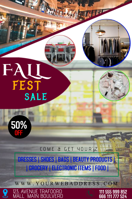 AUTUMN/FALL Template | PosterMyWall