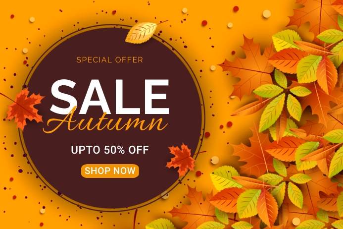 autumn fall Template | PosterMyWall