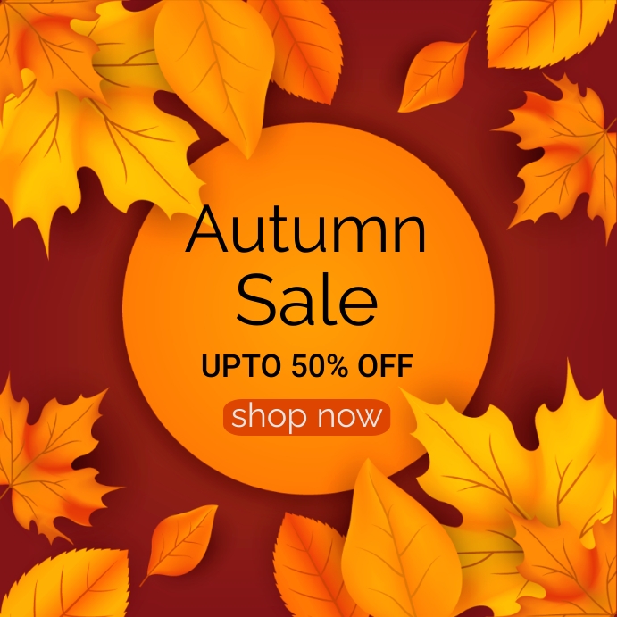 autumn fall Template | PosterMyWall