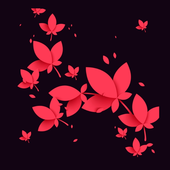 Autumn fall design template or flower design | PosterMyWall